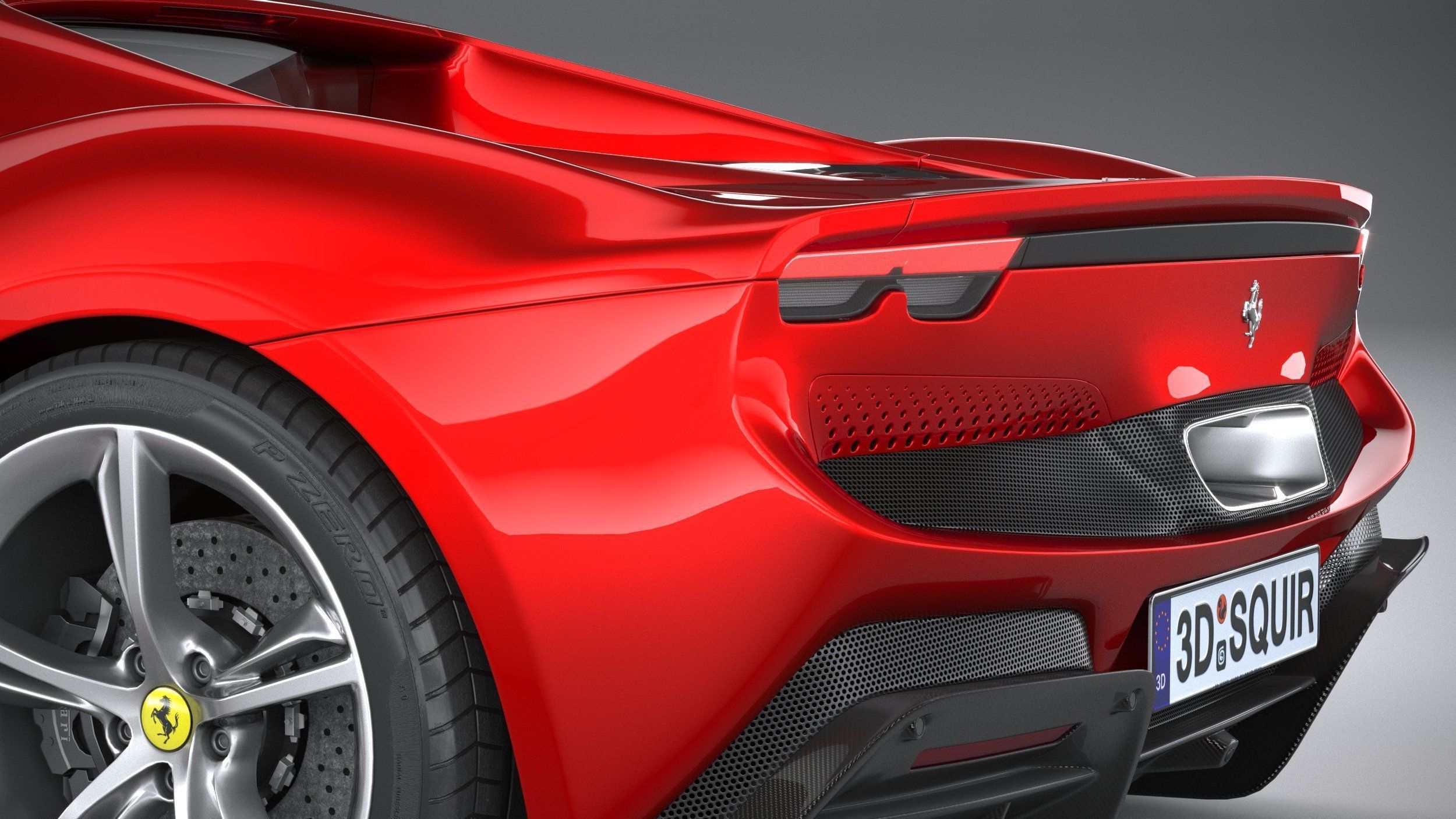 Ferrari 296 GTB 2022 3D model | CGTrader