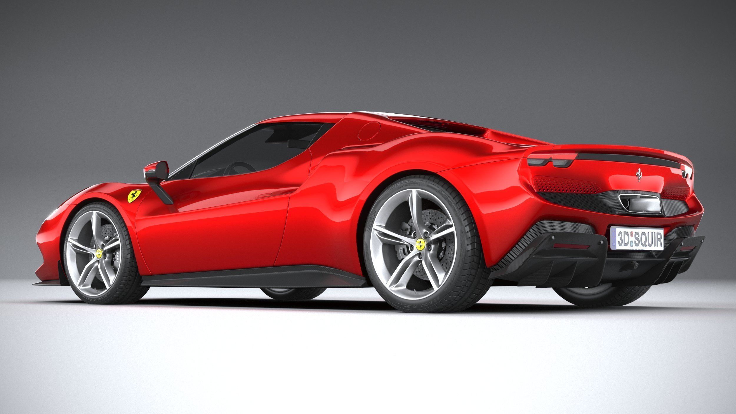 Ferrari 296 GTB 2022 3D model | CGTrader