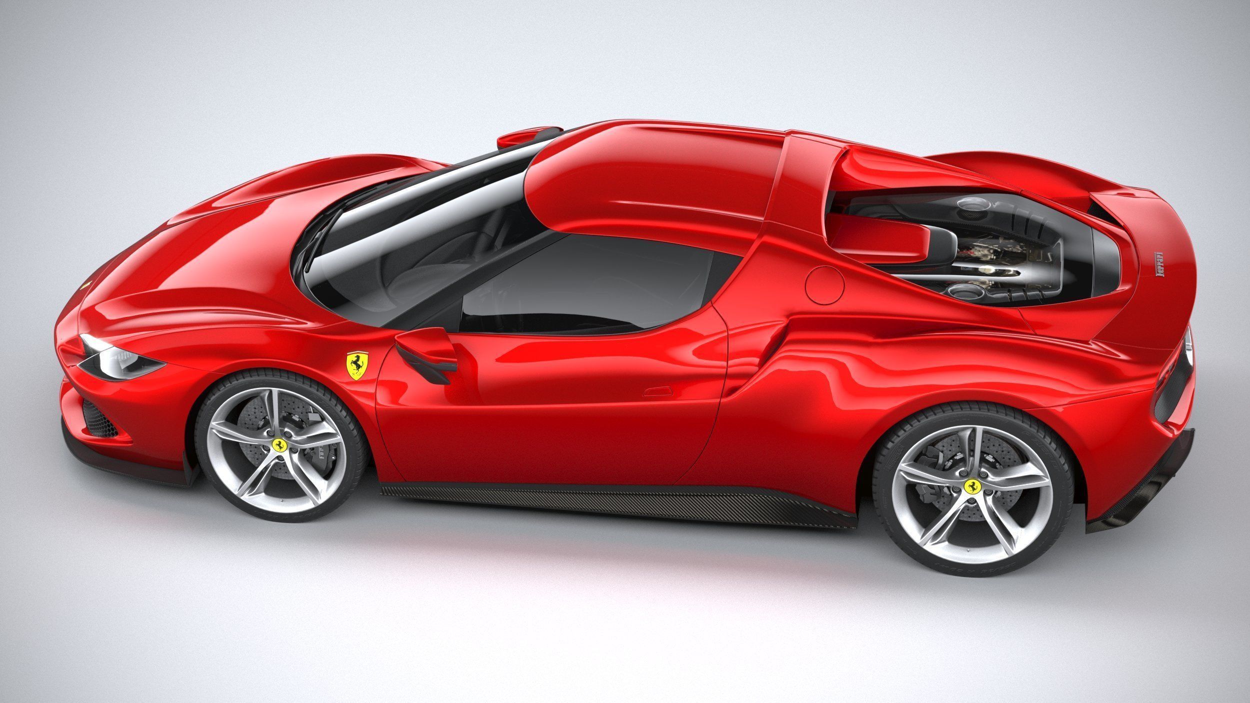 Ferrari 296 GTB 2022 3D model | CGTrader