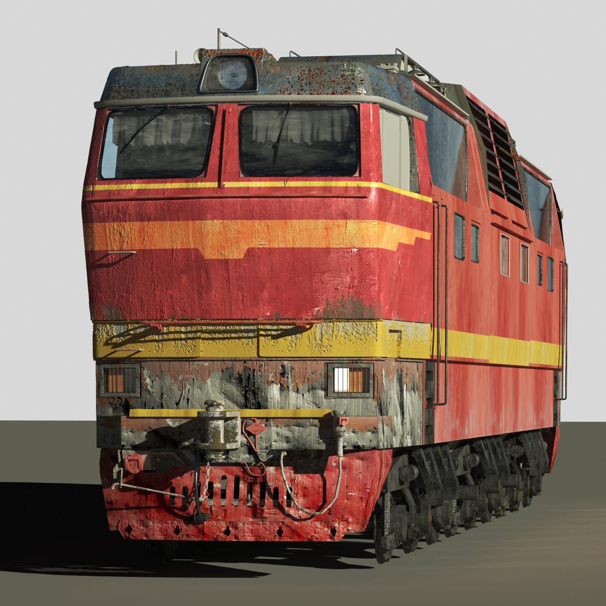 Train CS2T 3D model | CGTrader