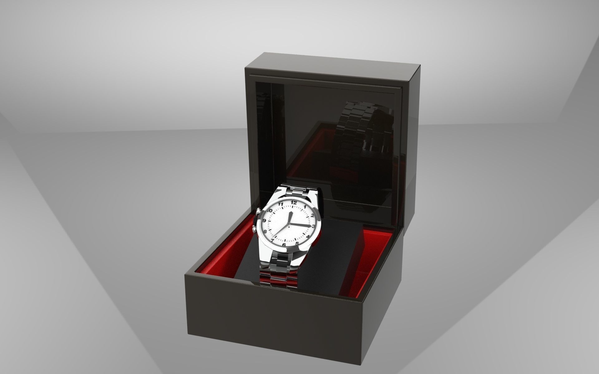 Watch Modeling in maya free 3D model 3D printable | CGTrader