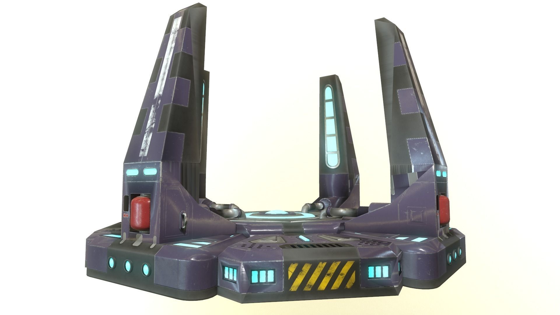 3D model portal warp gate teleport VR / AR / low-poly | CGTrader