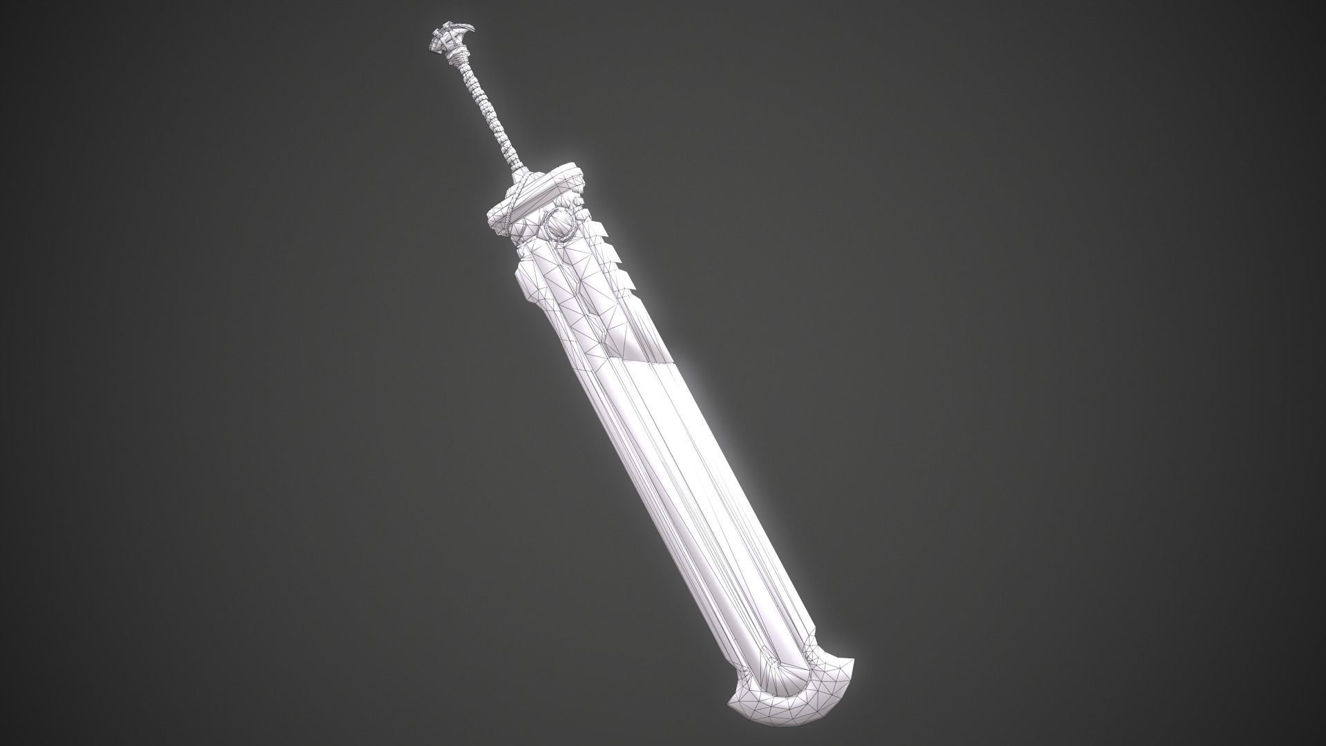 3D model blade sword sabre VR / AR / low-poly | CGTrader