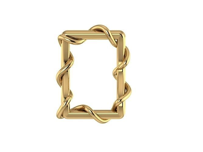 Twist and frame free 3D model | CGTrader