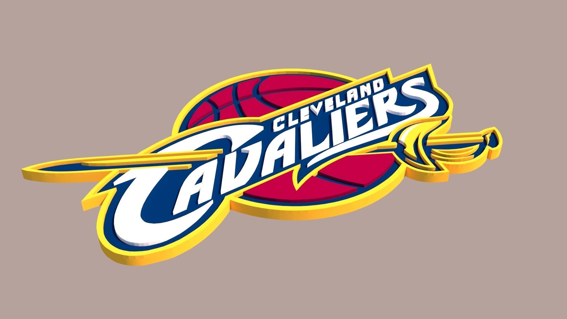 NBA Teams Logos - Extruded 3D model | CGTrader