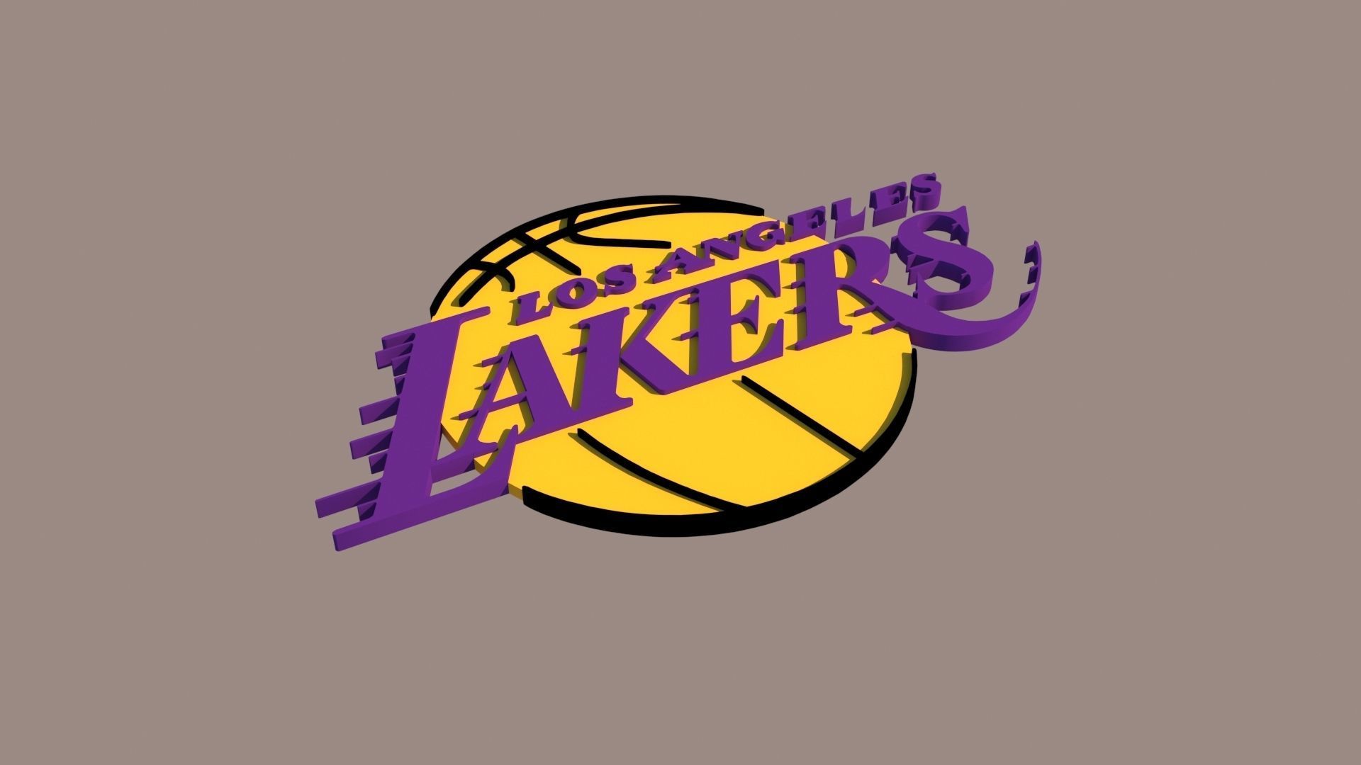 NBA Teams Logos - Extruded 3D model | CGTrader