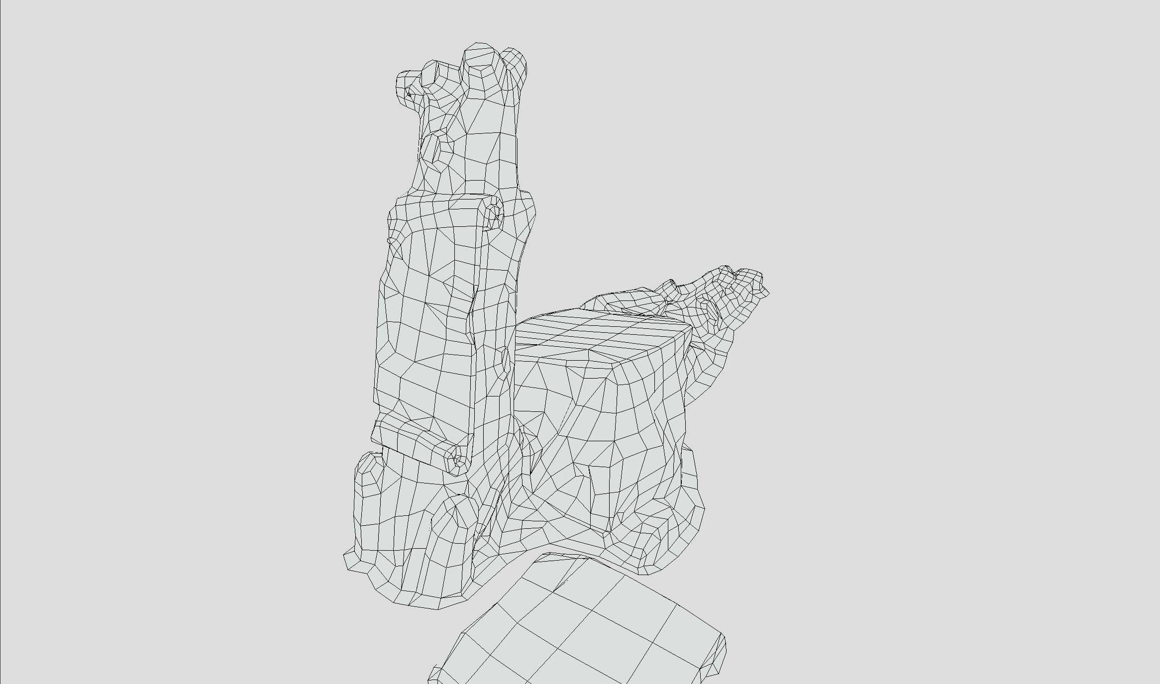 3D model grave with tree motives VR / AR / low-poly | CGTrader