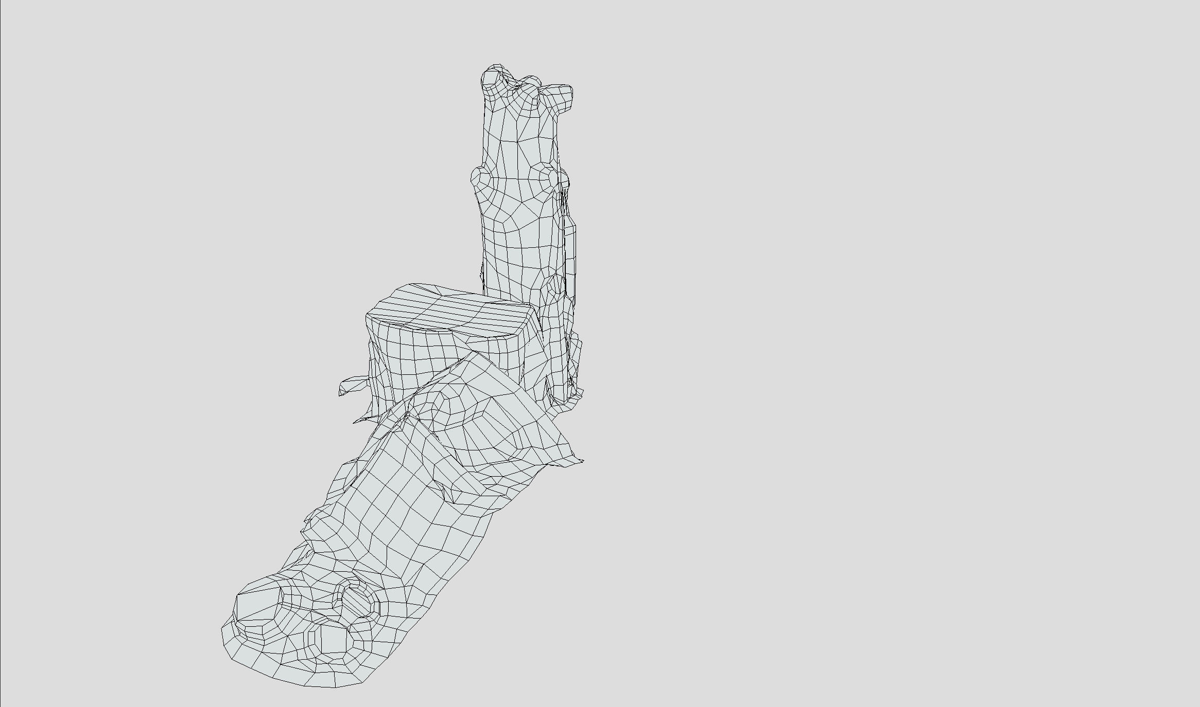 3D model grave with tree motives VR / AR / low-poly | CGTrader