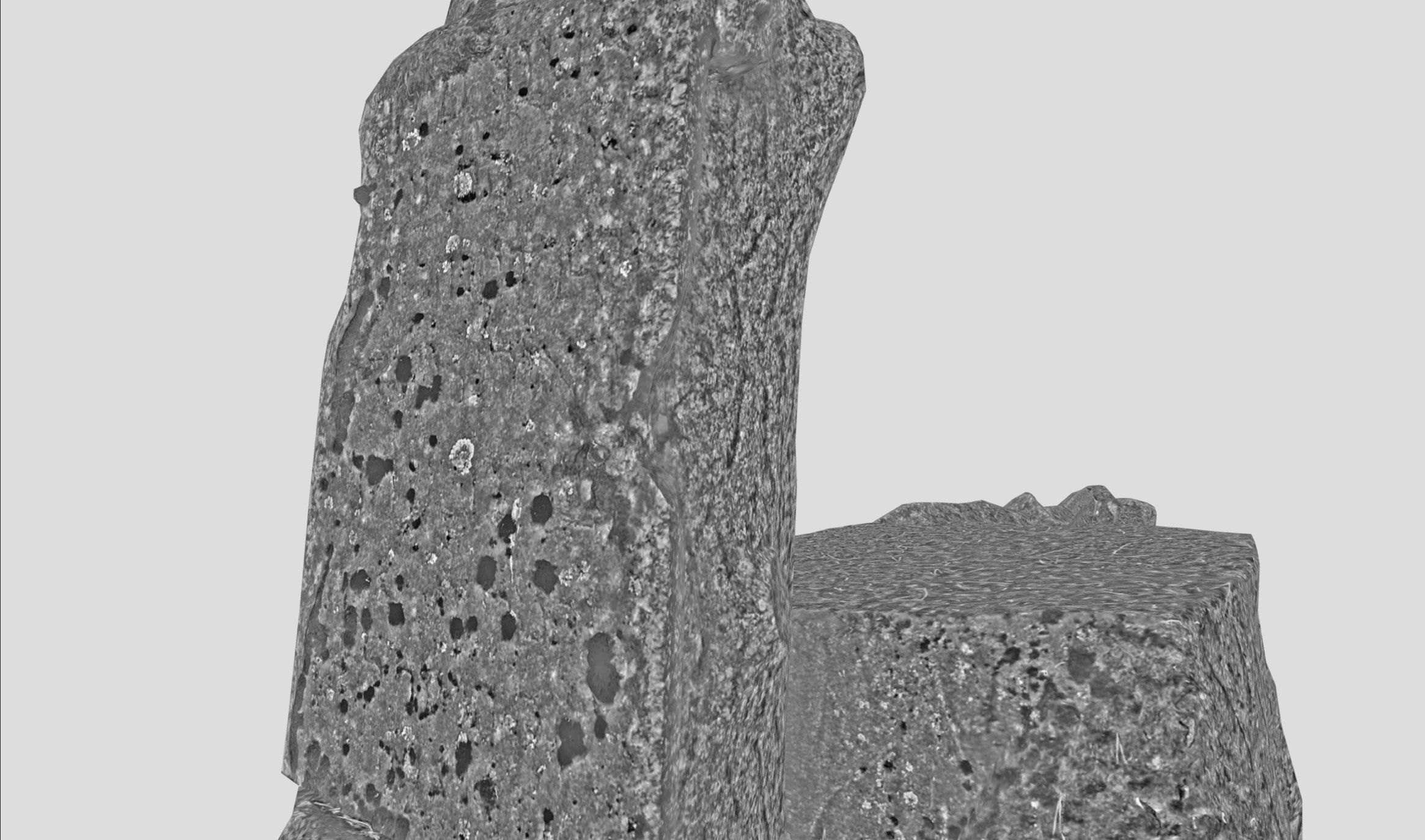 3D model grave with tree motives VR / AR / low-poly | CGTrader