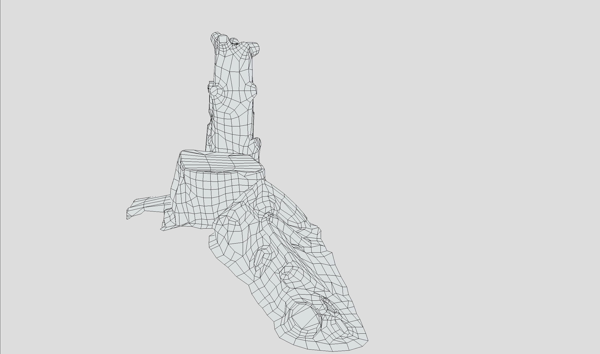 3D model grave with tree motives VR / AR / low-poly | CGTrader