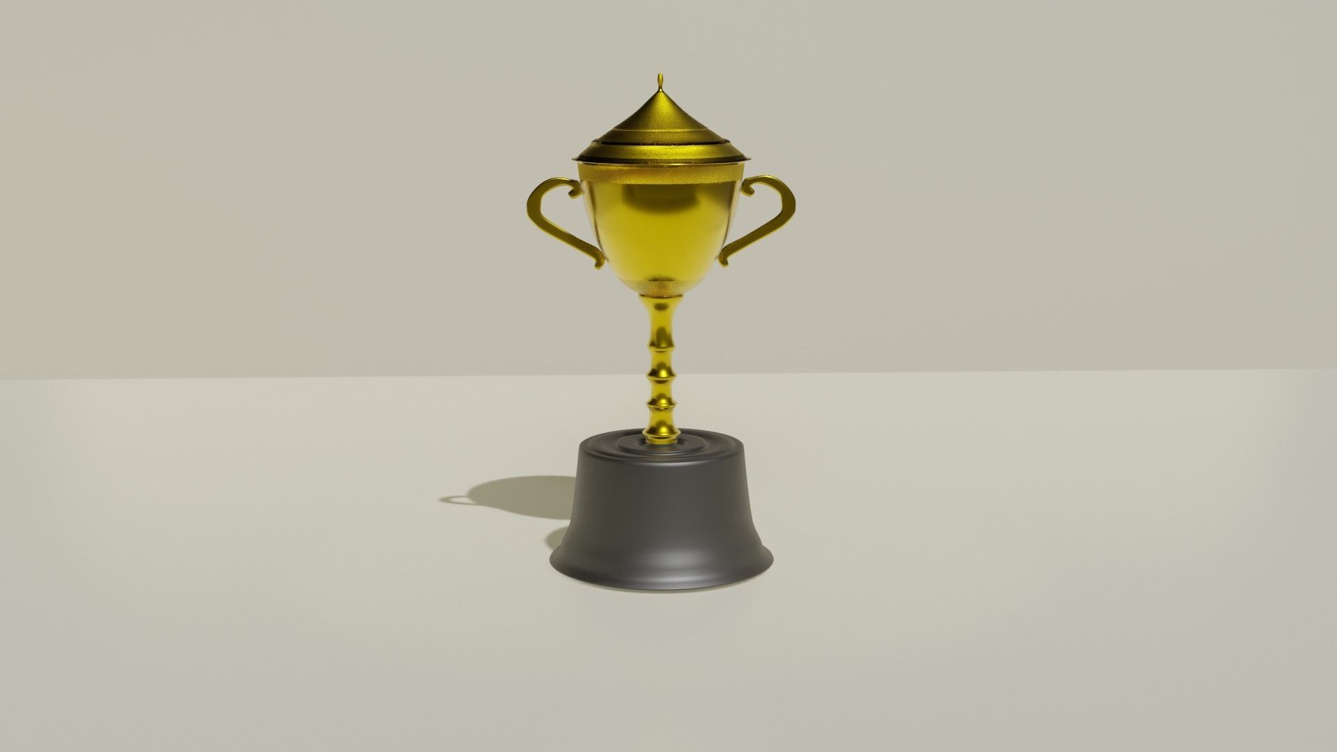 Gold cup REWARDS free 3D model | CGTrader