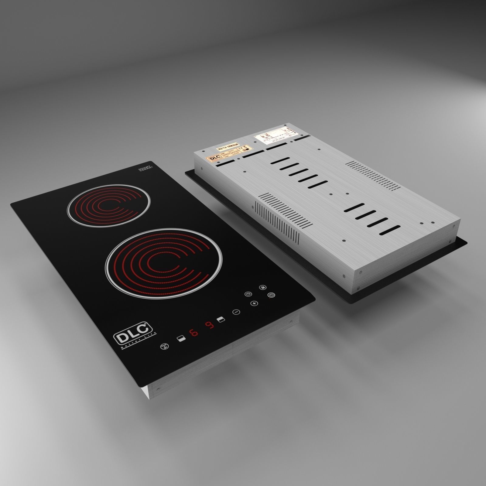 DLC Built-in Induction Cooker free 3D model | CGTrader