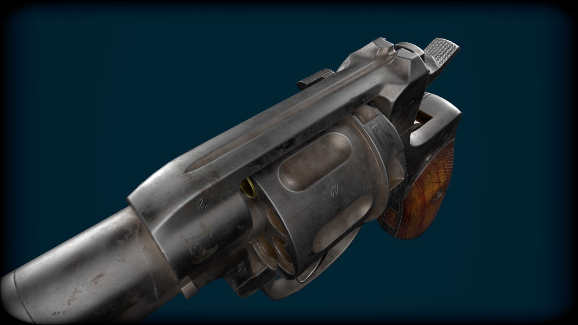 3D model Nagan Revolver VR / AR / low-poly | CGTrader