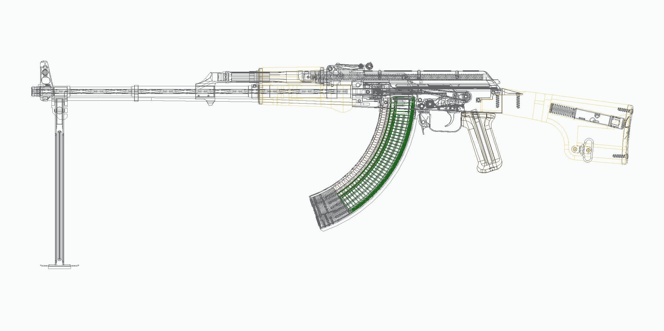 RPK 6P2 3D model | CGTrader