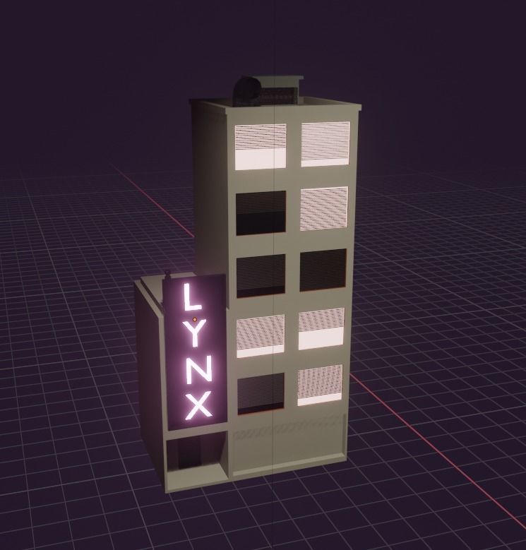 3D model LOW POLY CYBERPUNK MINI CITY SCENE PACK VR / AR / low-poly ...