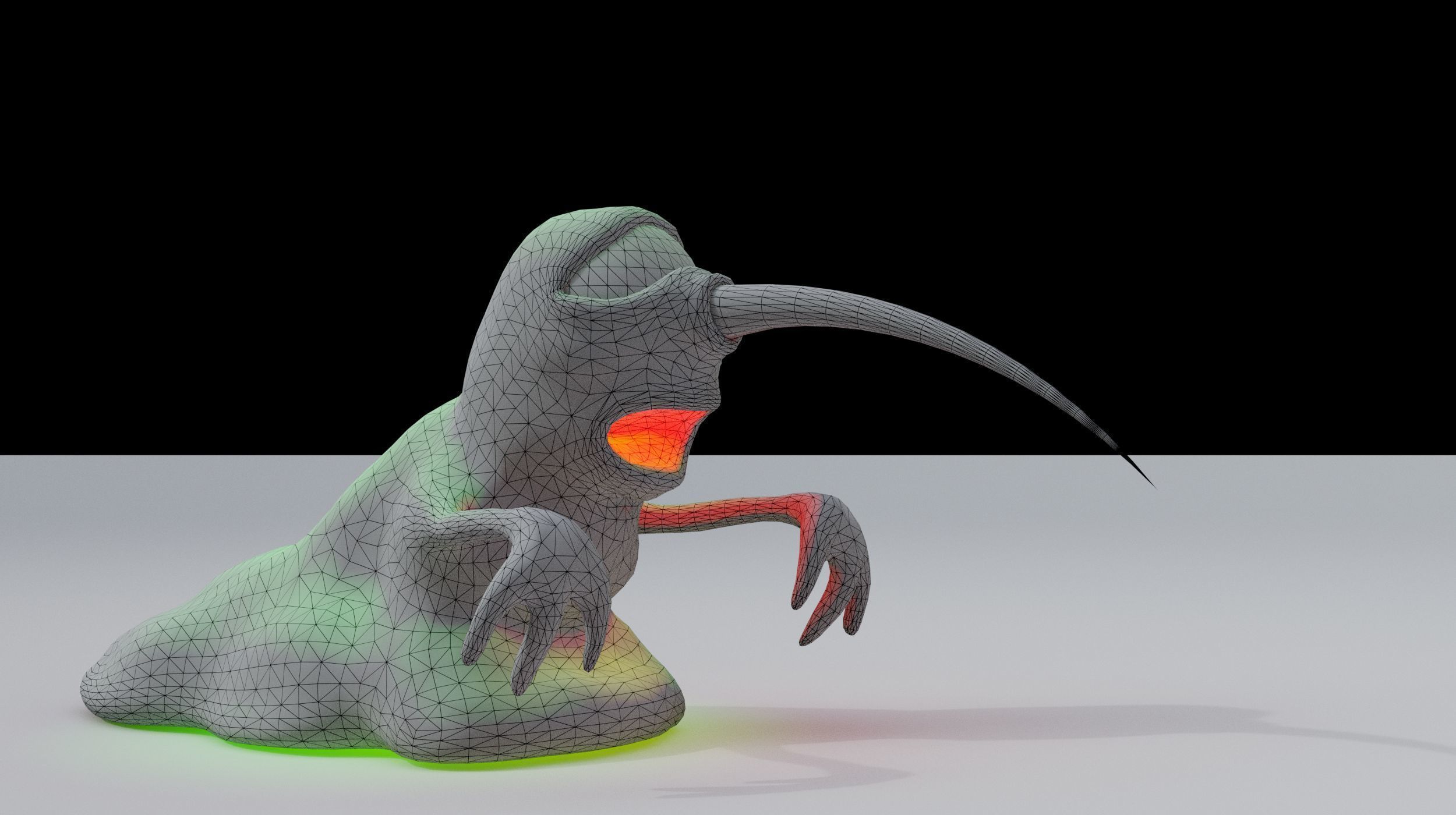 Slime monster free 3D model | CGTrader