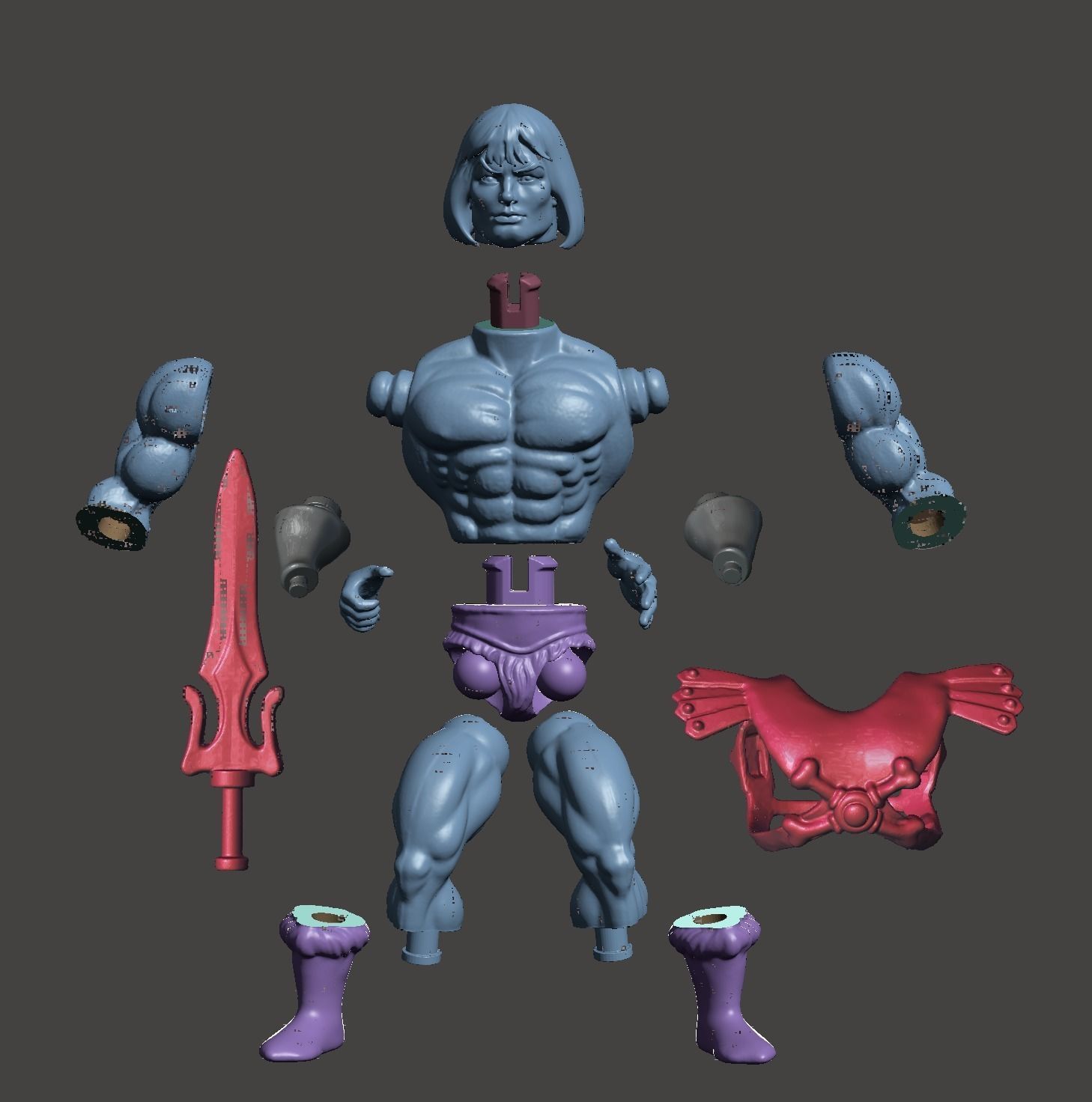 FAKER FILMTATION MOTU 3D model 3D printable | CGTrader