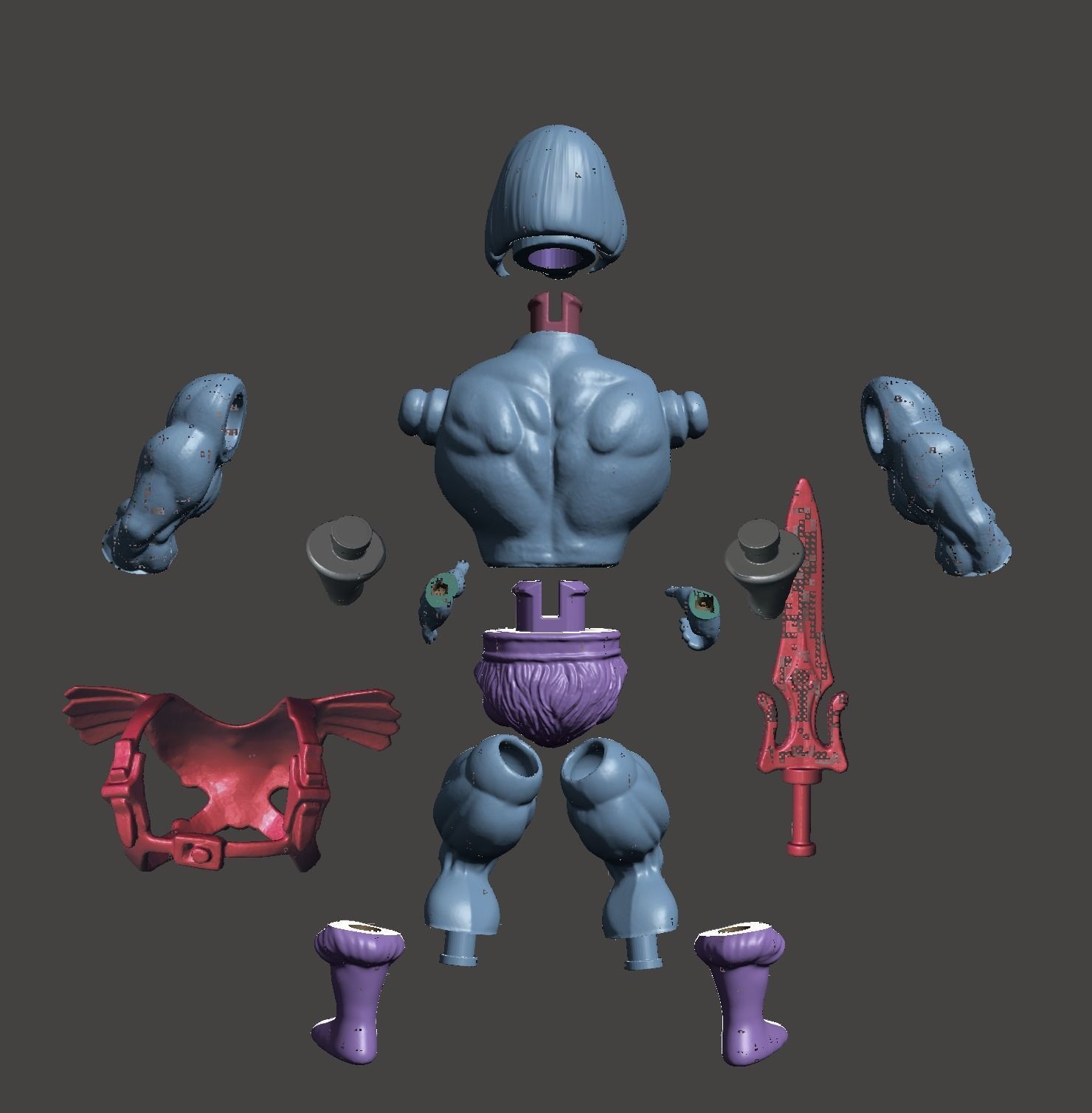 FAKER FILMTATION MOTU 3D model 3D printable | CGTrader