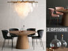 Dining table set with chairs and chandelier 3D model | CGTrader