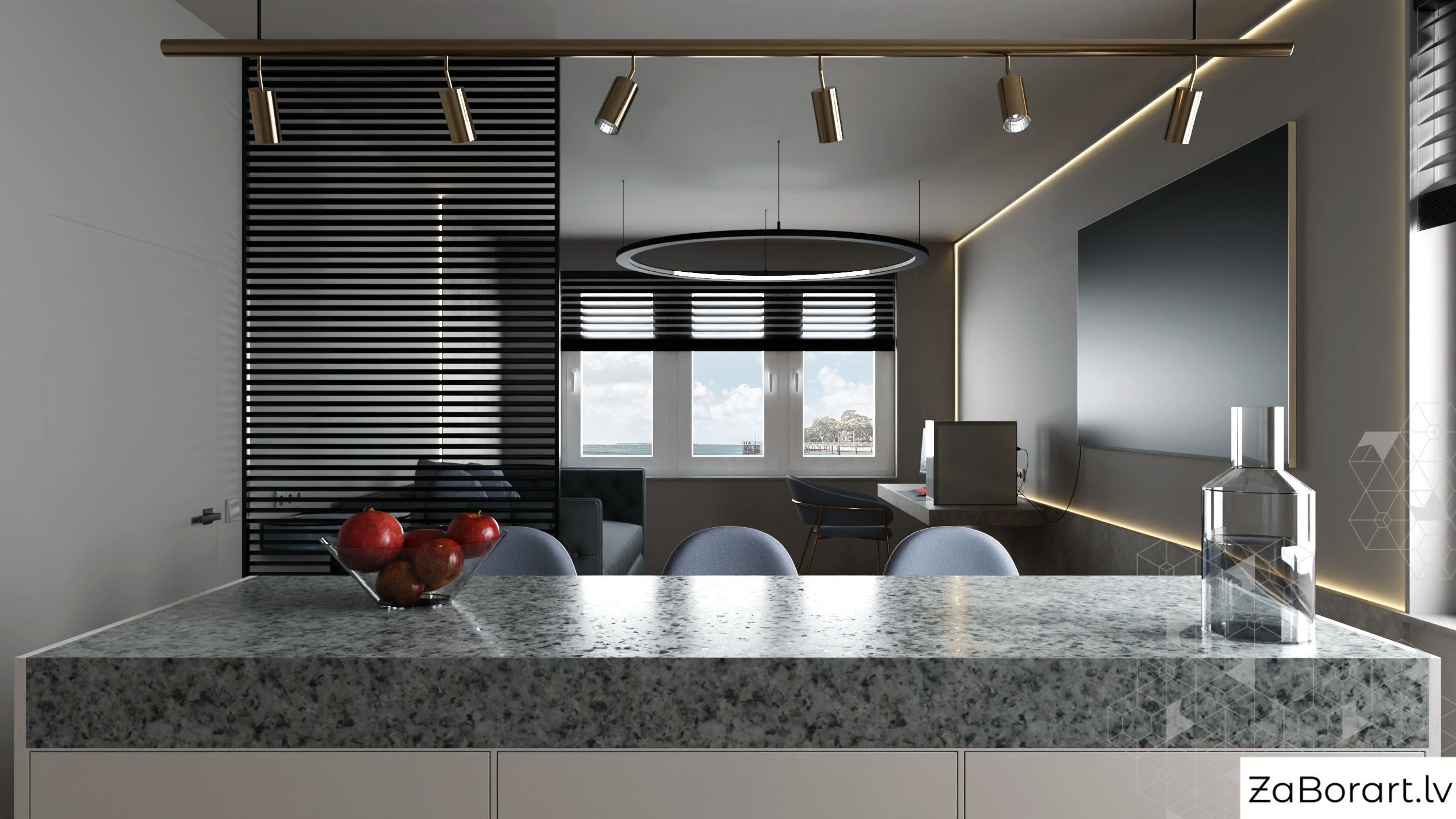 3D model Interior Design of Gaming room VR / AR / low-poly | CGTrader