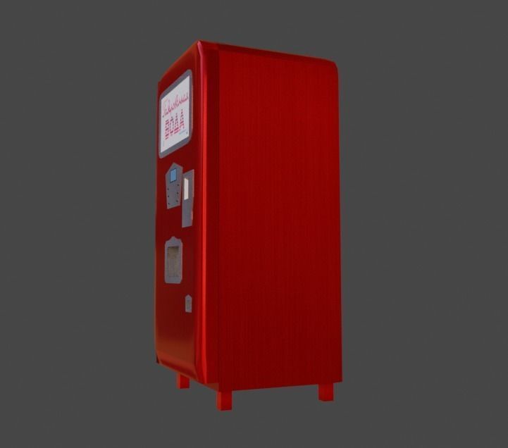 3D model Soviet soda machine VR / AR / low-poly | CGTrader