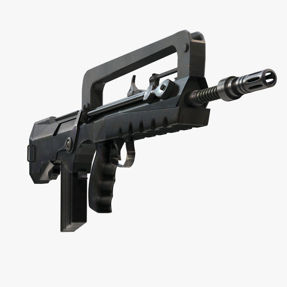 FAMAS Submachine Gun 3D model | CGTrader