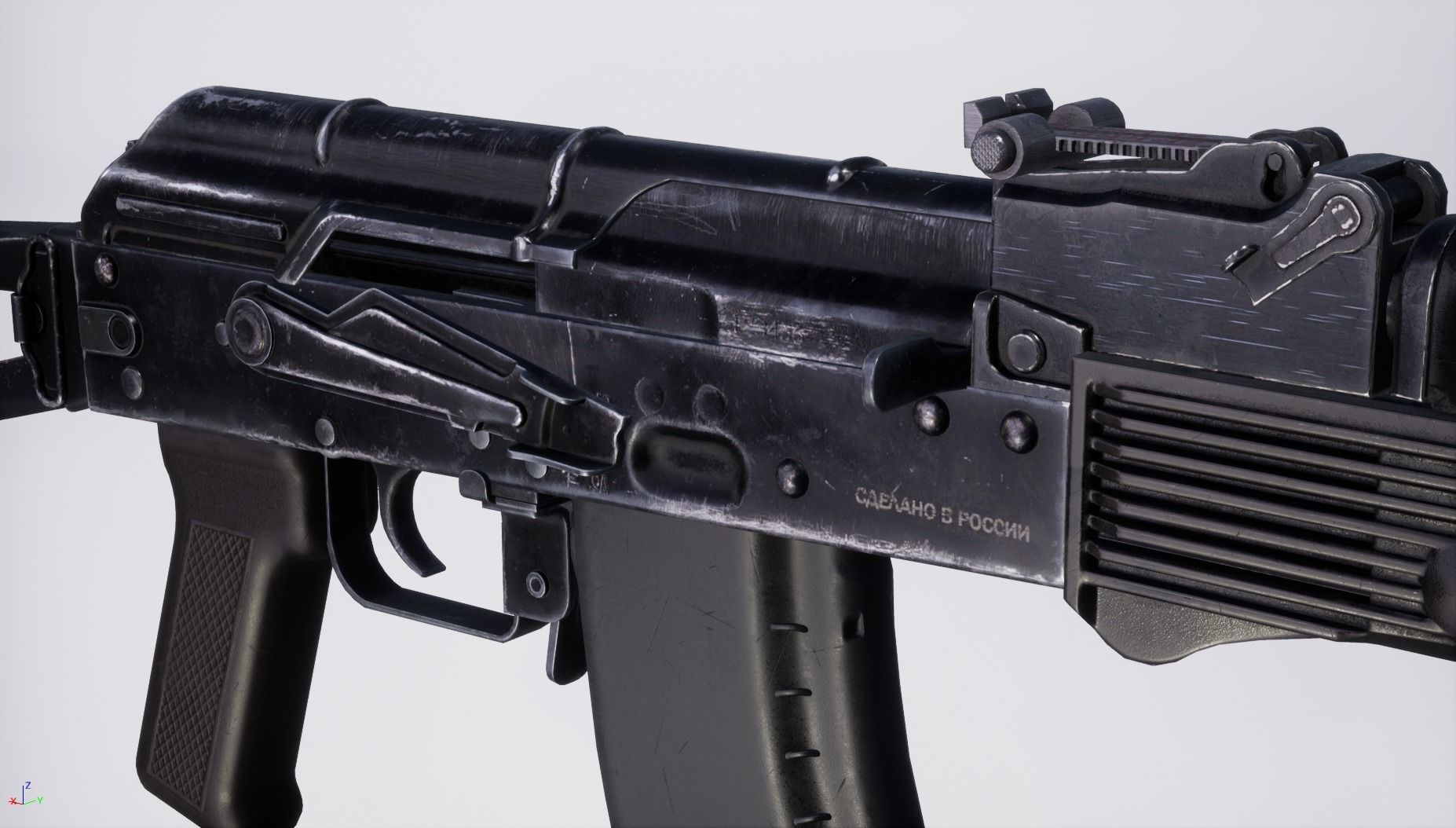 3D model AK 102 Cal 5 56x45 VR / AR / low-poly | CGTrader