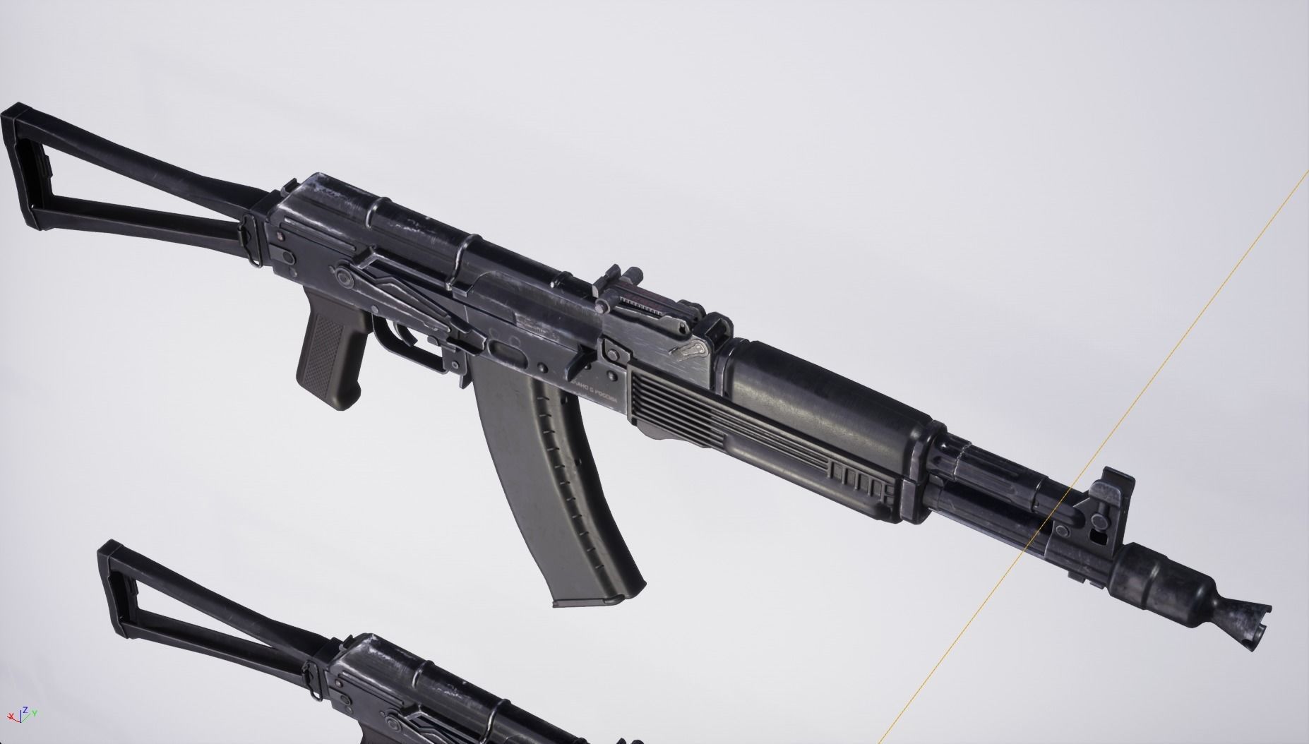 3D model AK 102 Cal 5 56x45 VR / AR / low-poly | CGTrader