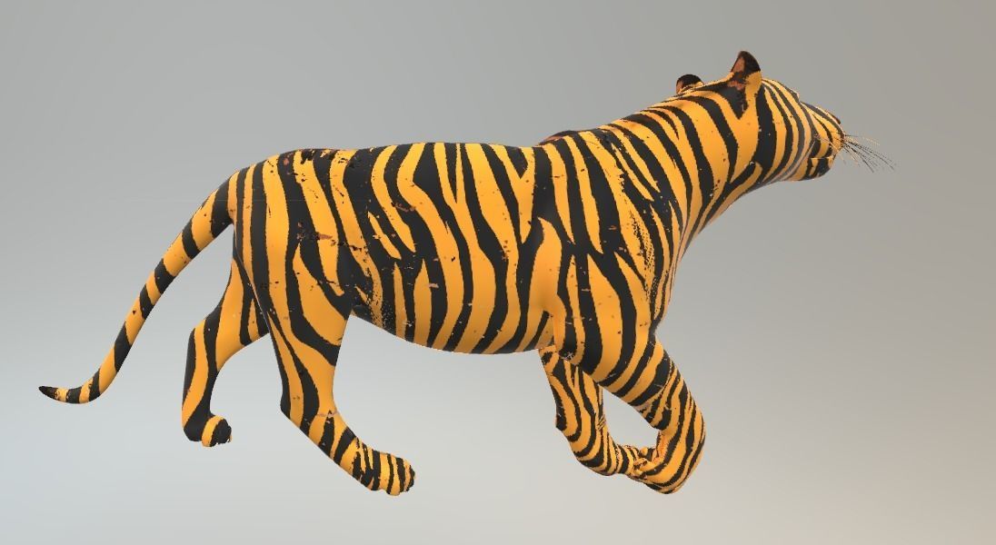 Texture Illustrated Animal Skin Texture VR / AR / low-poly | CGTrader