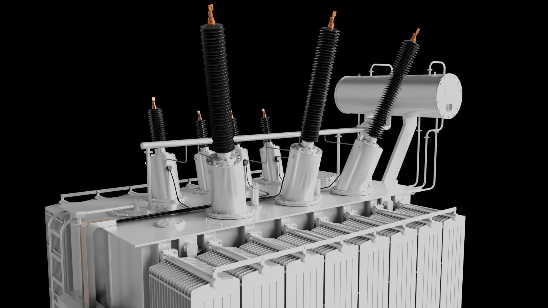 Electrical Transformer 3D model 3D model | CGTrader