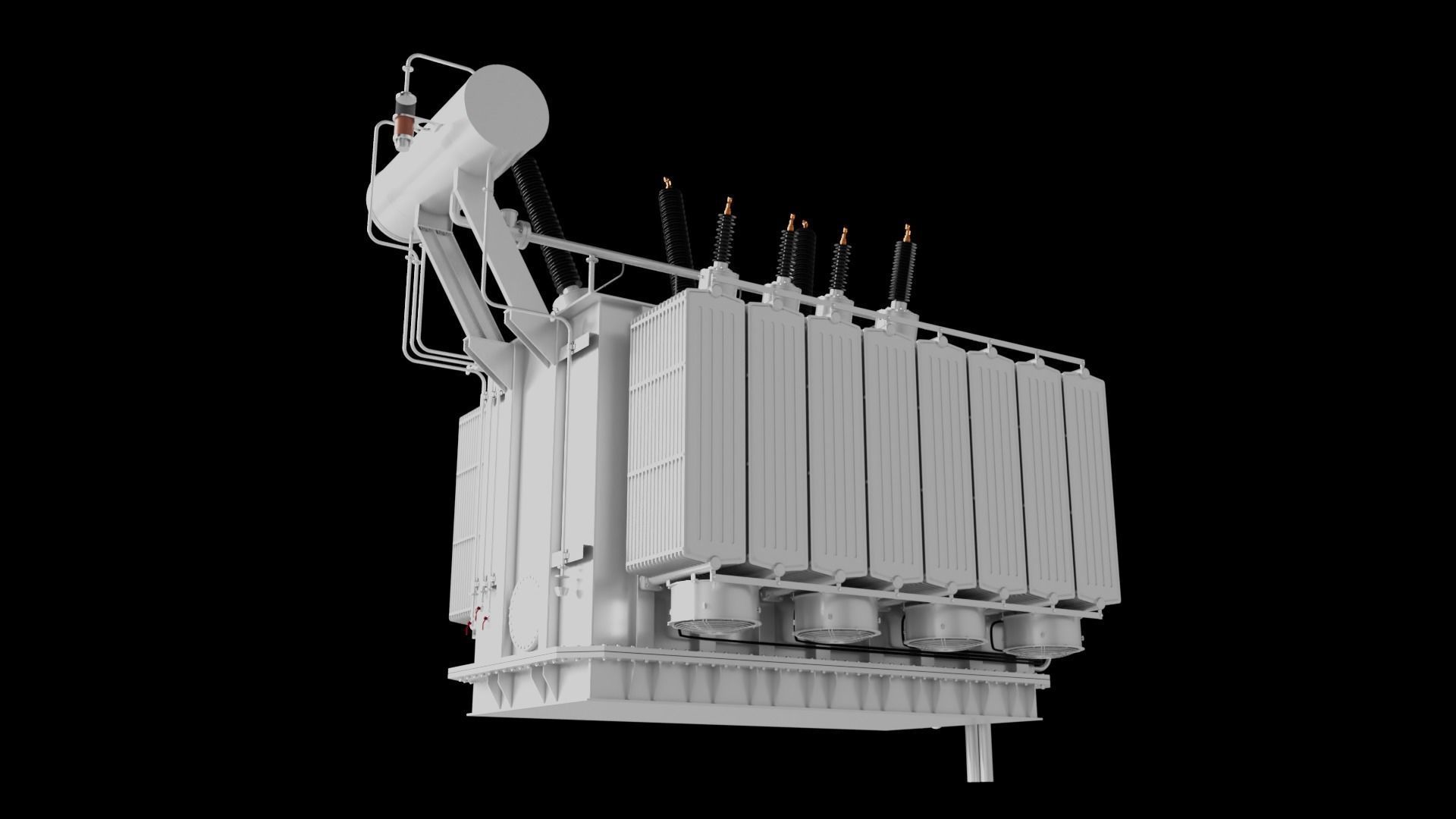 Electrical Transformer 3D model 3D model | CGTrader