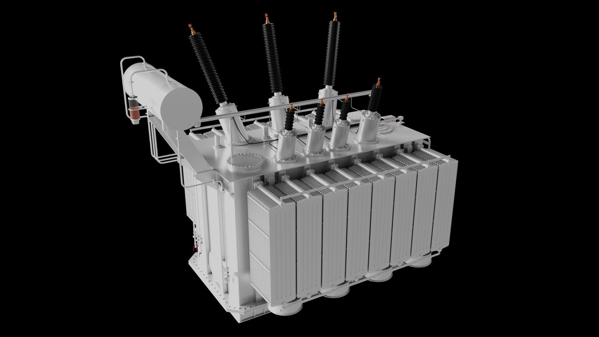 Electrical Transformer 3D model 3D model | CGTrader