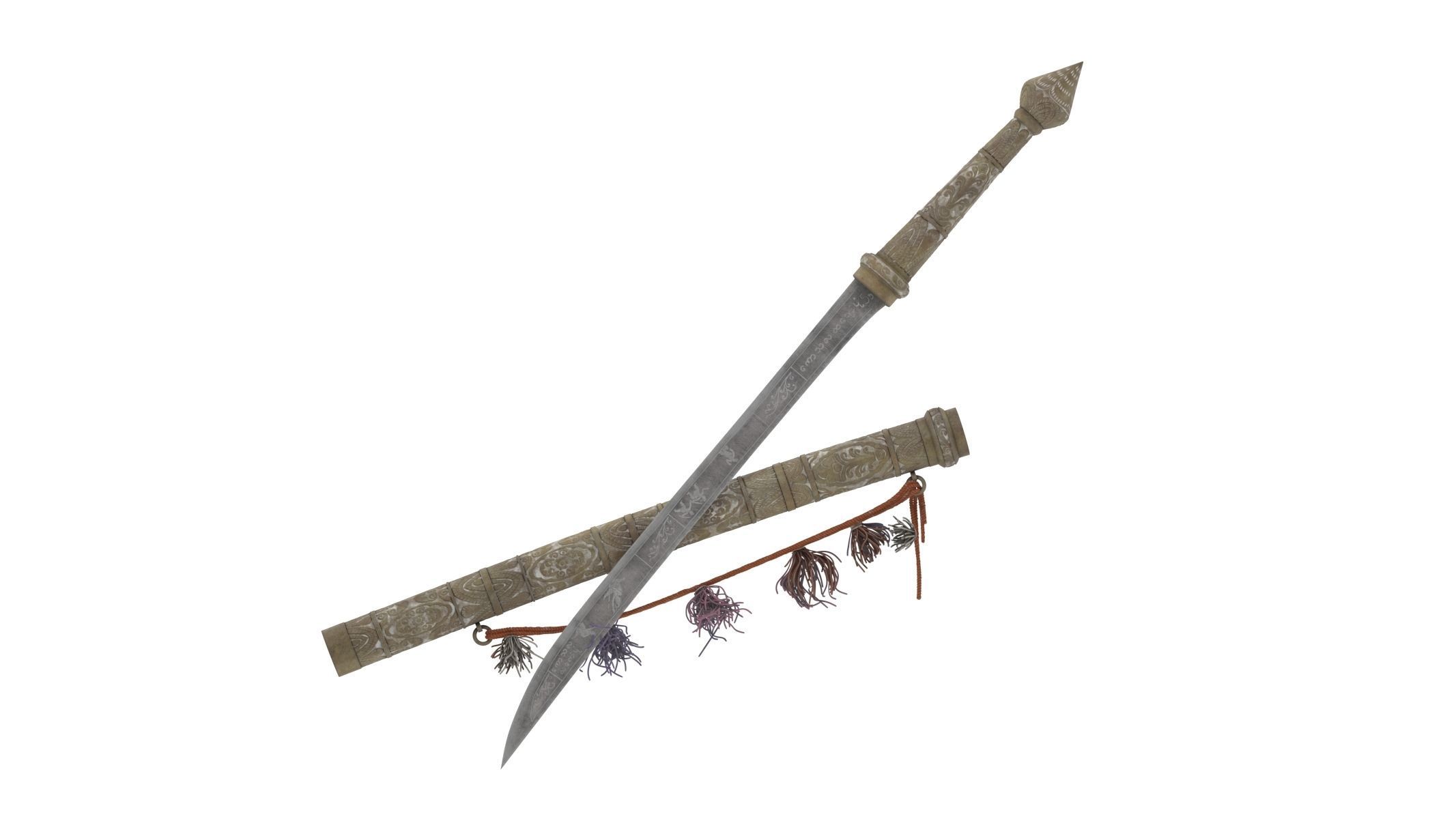 3D model Dha Sword VR / AR / low-poly | CGTrader