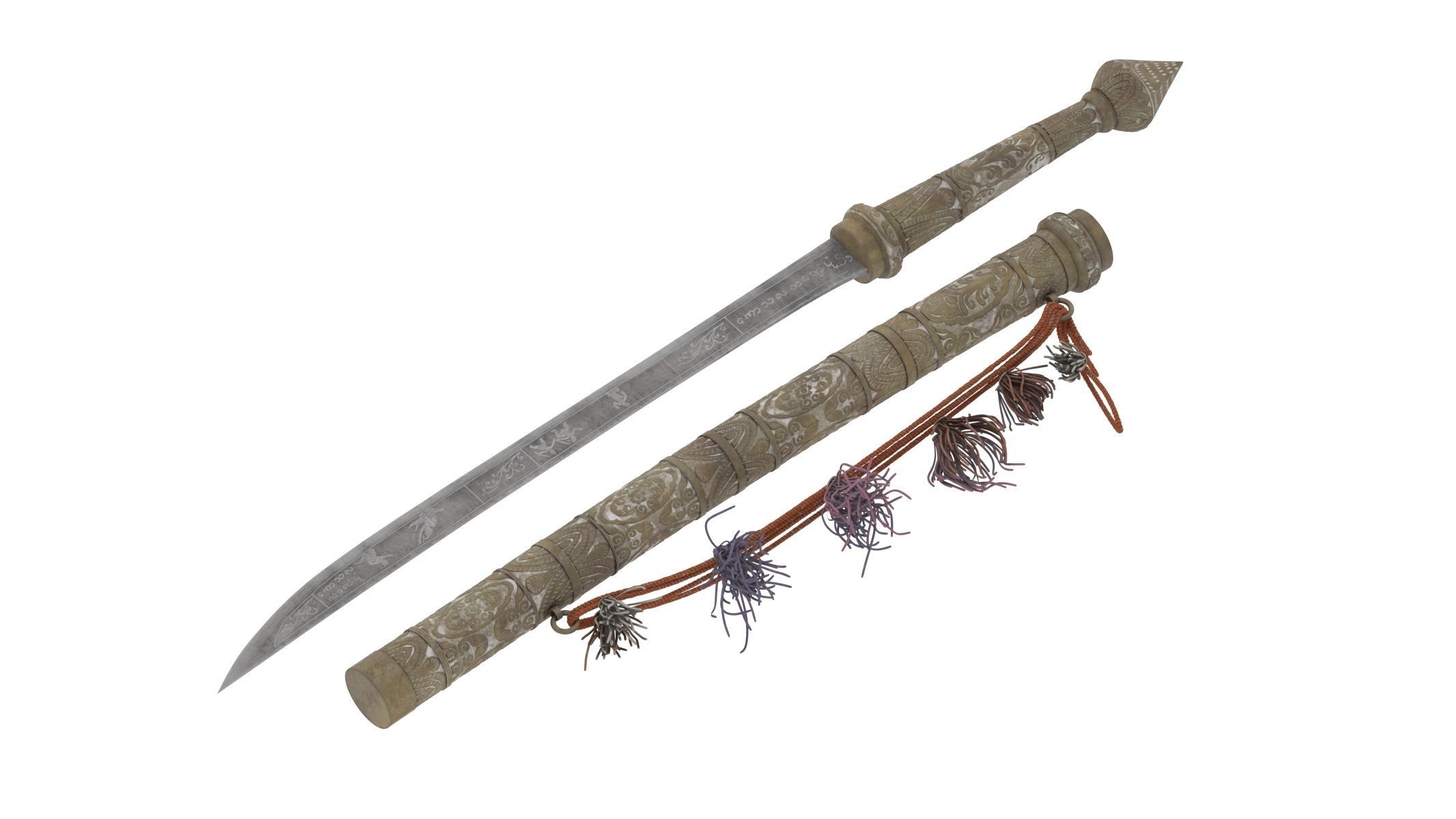 3D model Dha Sword VR / AR / low-poly | CGTrader