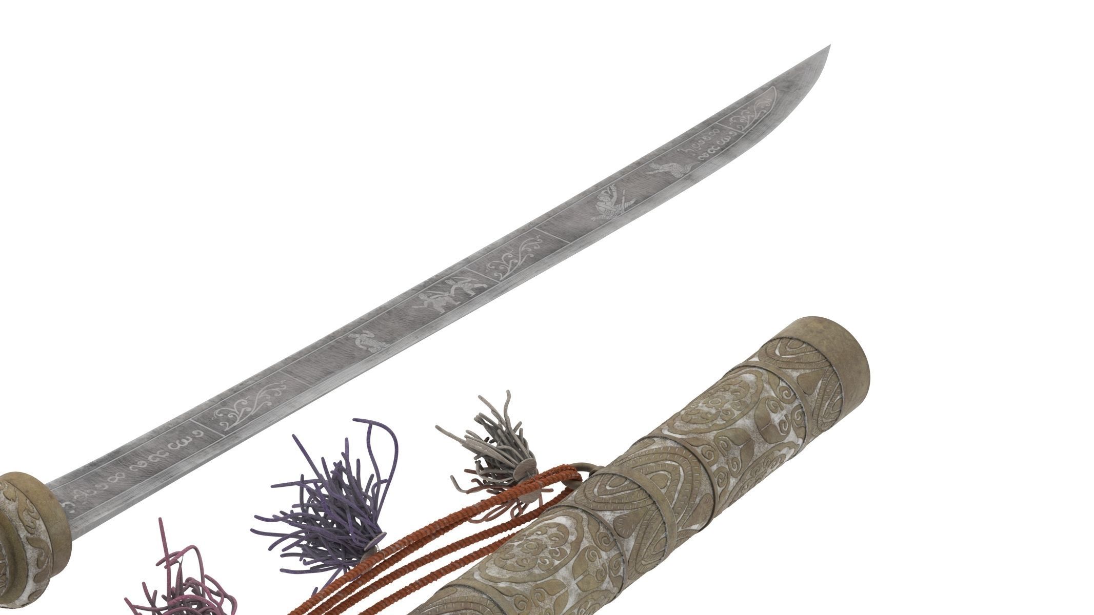 3D model Dha Sword VR / AR / low-poly | CGTrader