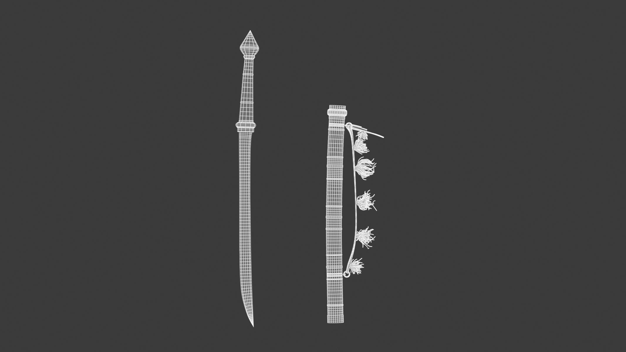 3D model Dha Sword VR / AR / low-poly | CGTrader