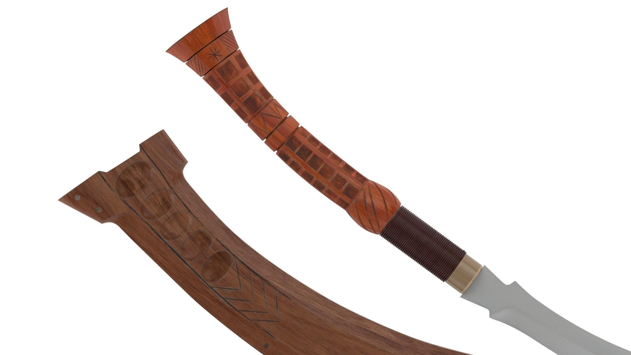 3D model Panabas Sword VR / AR / low-poly | CGTrader