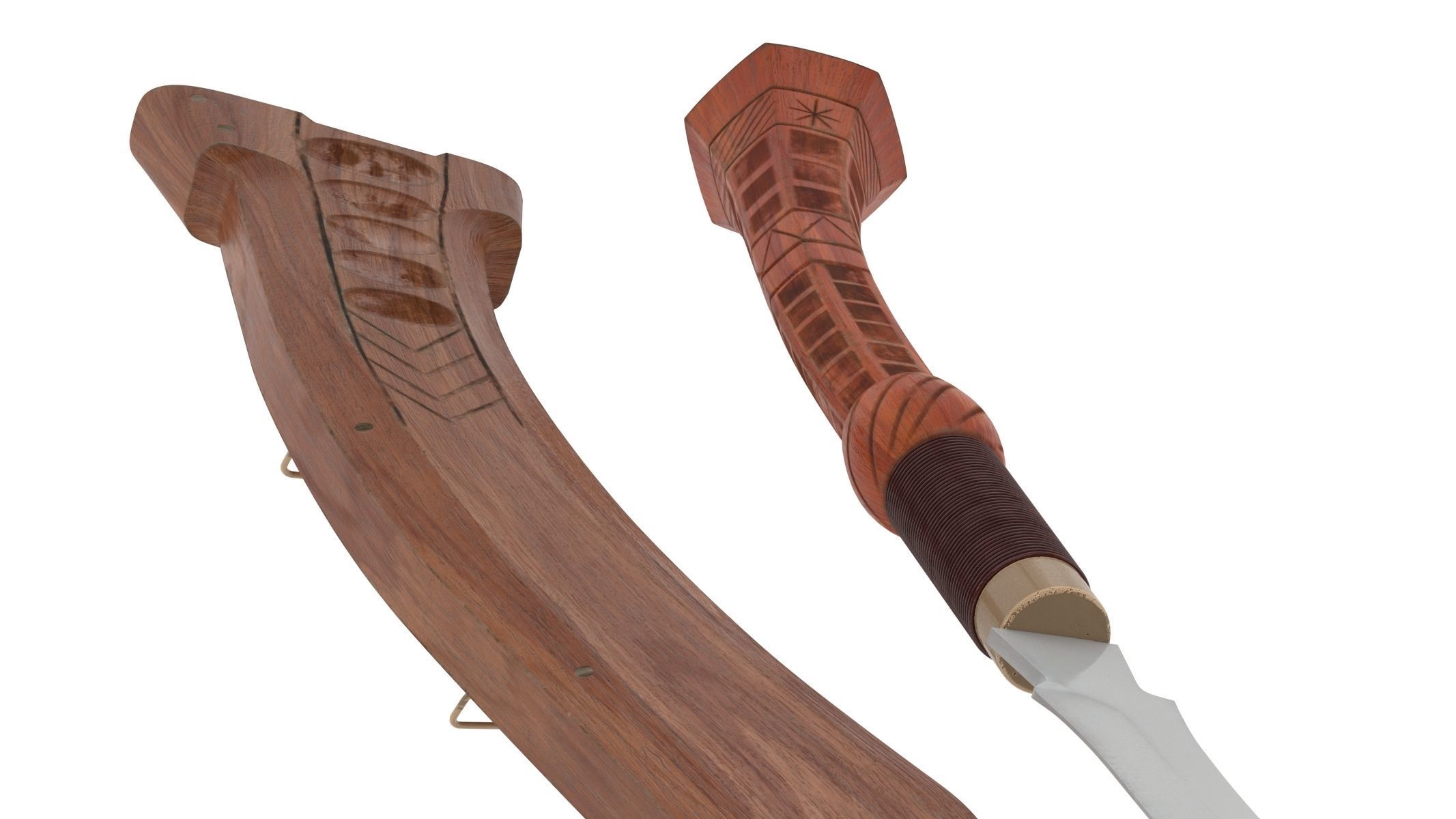 3D model Panabas Sword VR / AR / low-poly | CGTrader