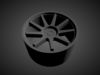 VERDE FF02 scalable and printable rims 3D model 3D printable | CGTrader