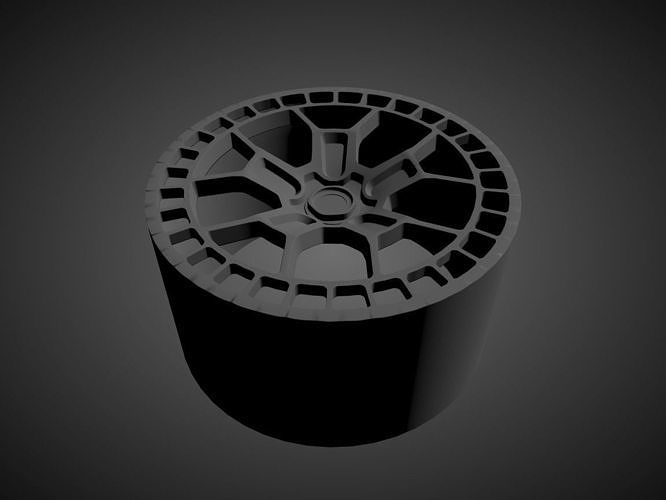 ROTIFORM ZMO scalable and printable rims 3D model 3D printable | CGTrader