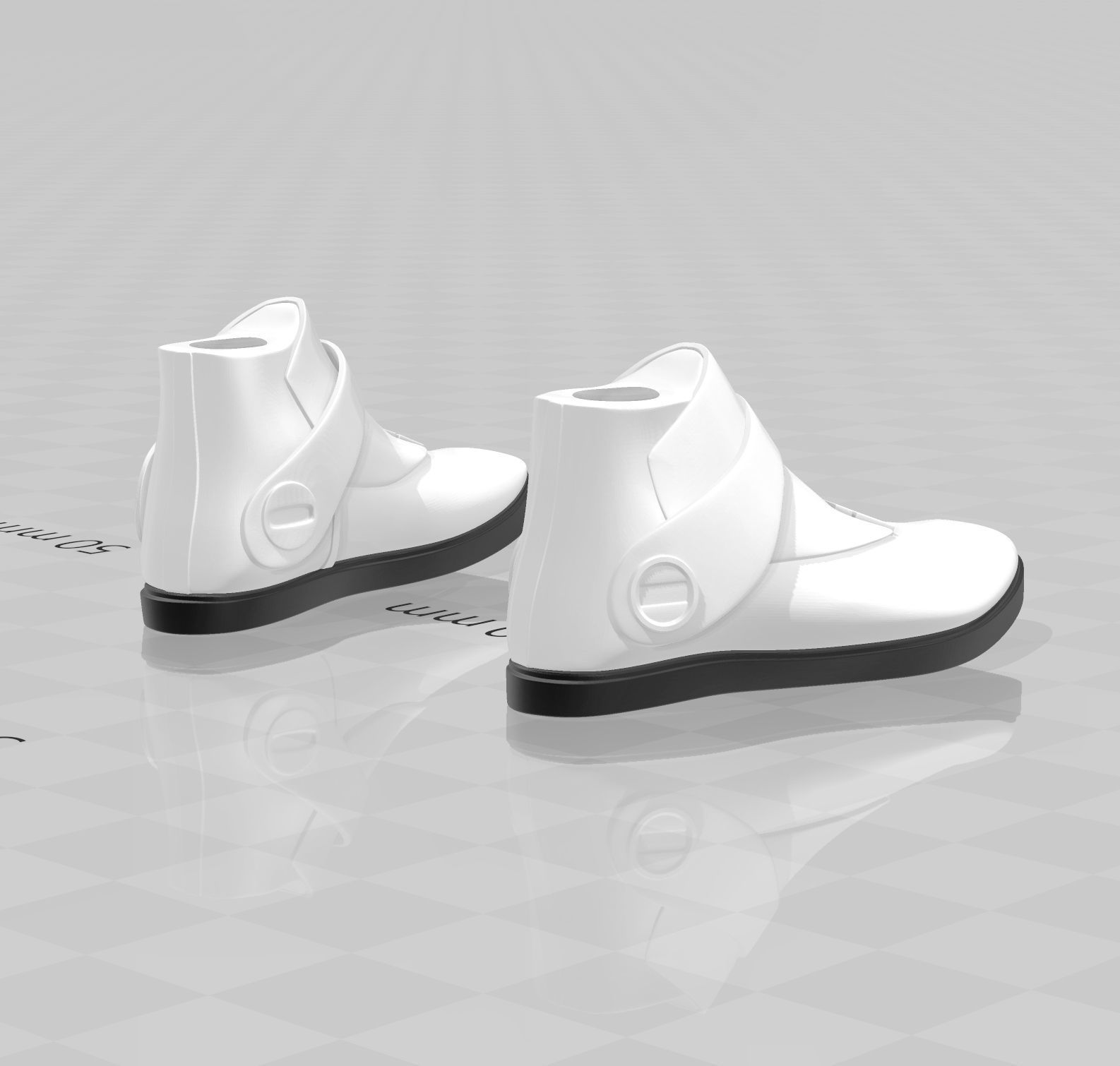 Star Wars Clone Trooper Boots shoes 6-12inches 3D model 3D printable ...