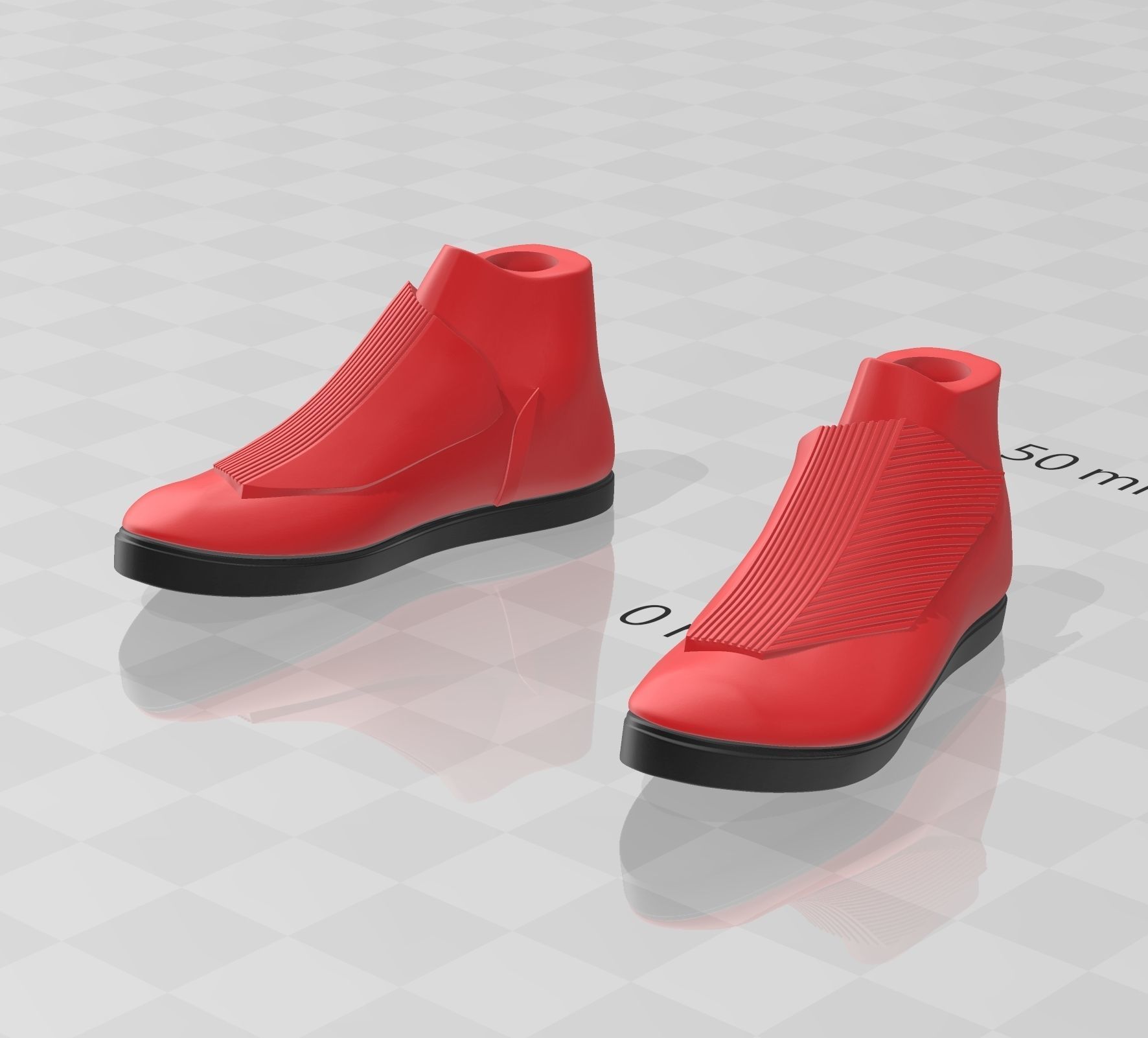 Star War Sith Trooper Boots shoes -12inches 3D model 3D printable ...