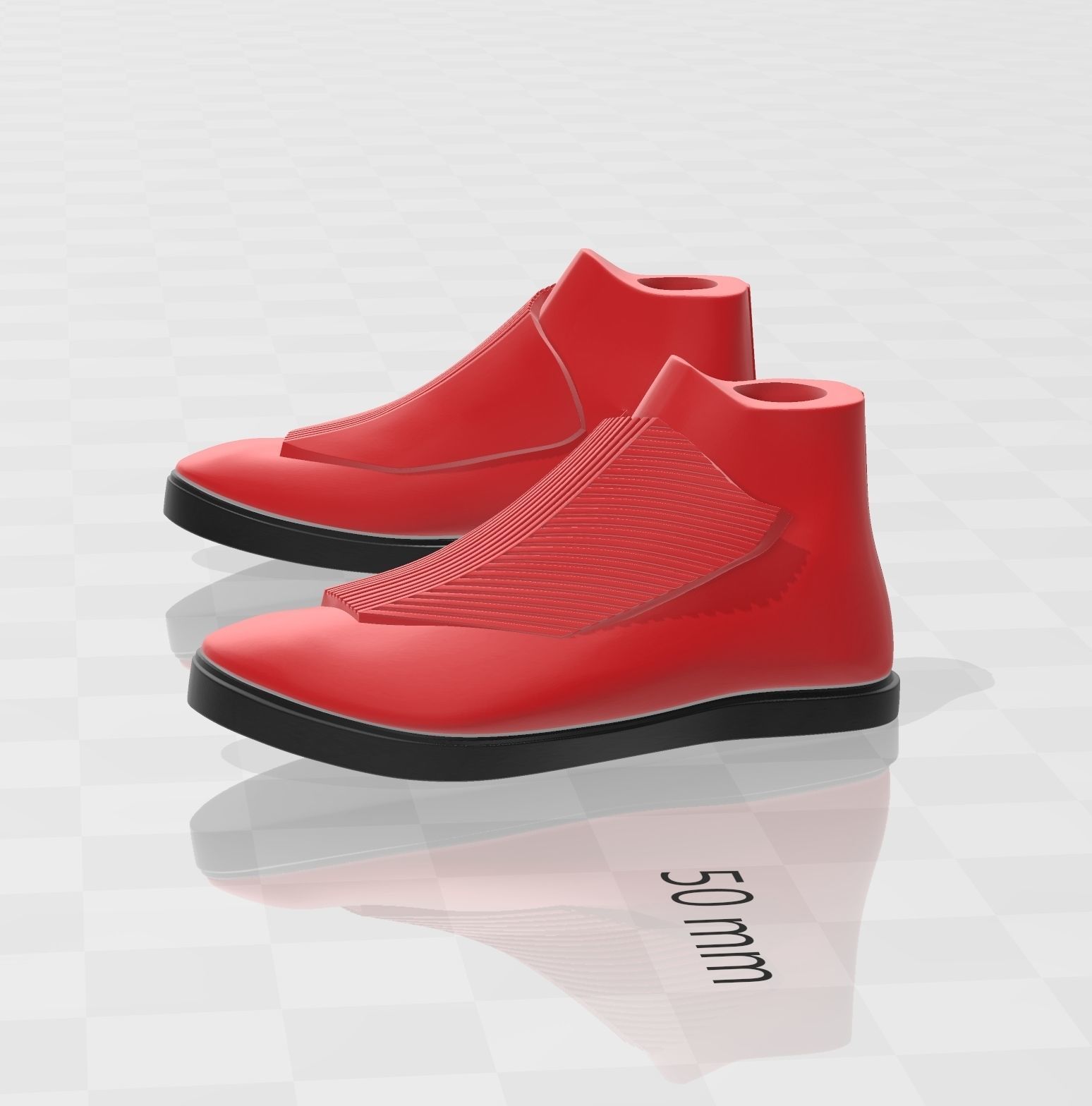 Star War Sith Trooper Boots shoes -12inches 3D model 3D printable ...