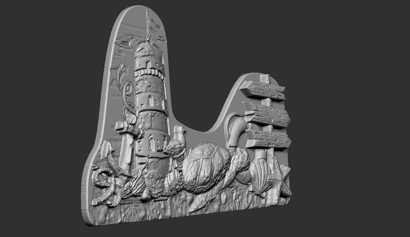 Vacation Souvenir 3D model 3D printable | CGTrader