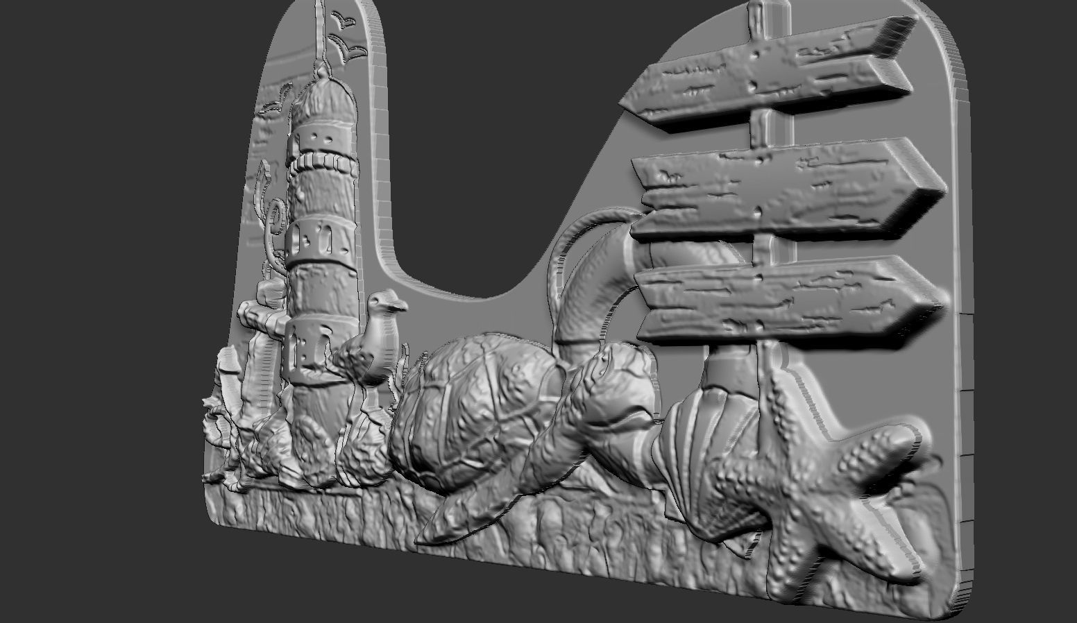Vacation Souvenir 3D model 3D printable | CGTrader