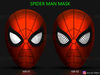 Spider Man mask - Marvel comics Cosplay 3D model 3D printable | CGTrader