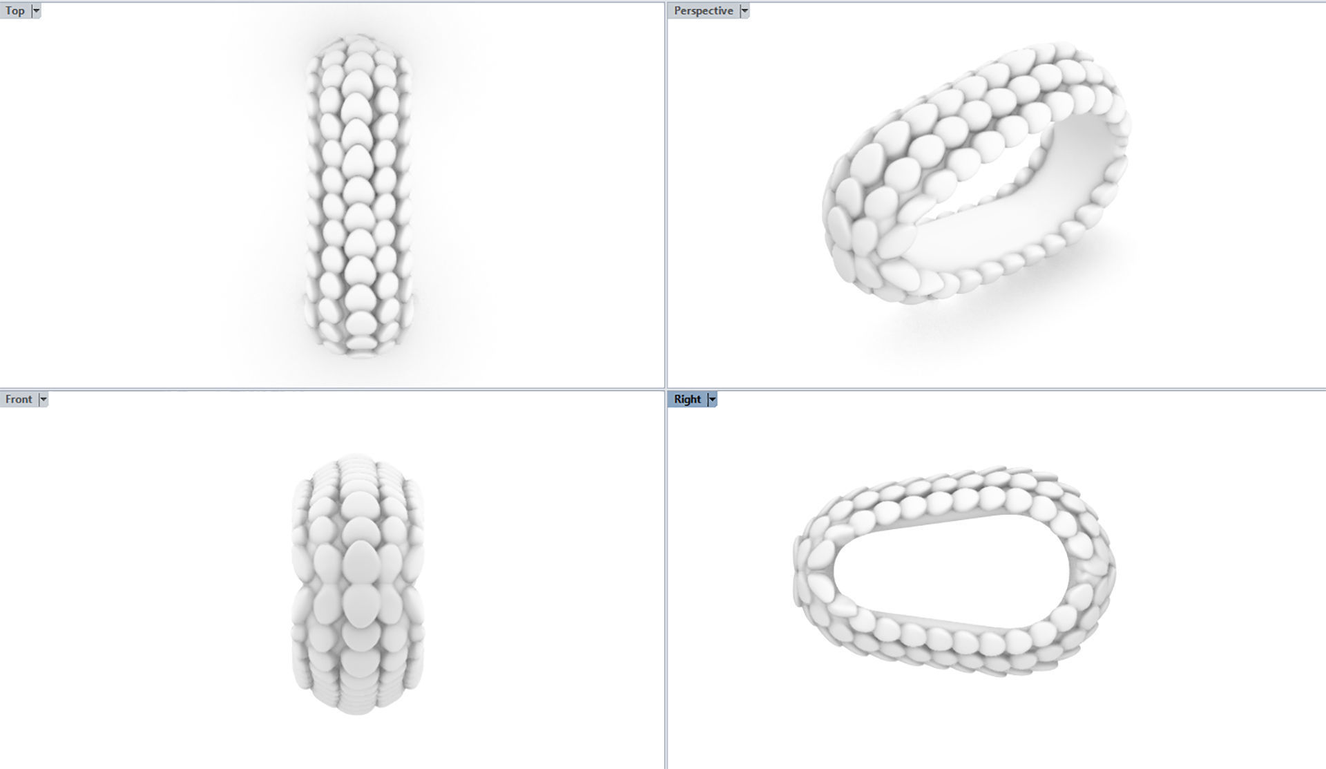 Snake bail v2 3D model 3D printable | CGTrader