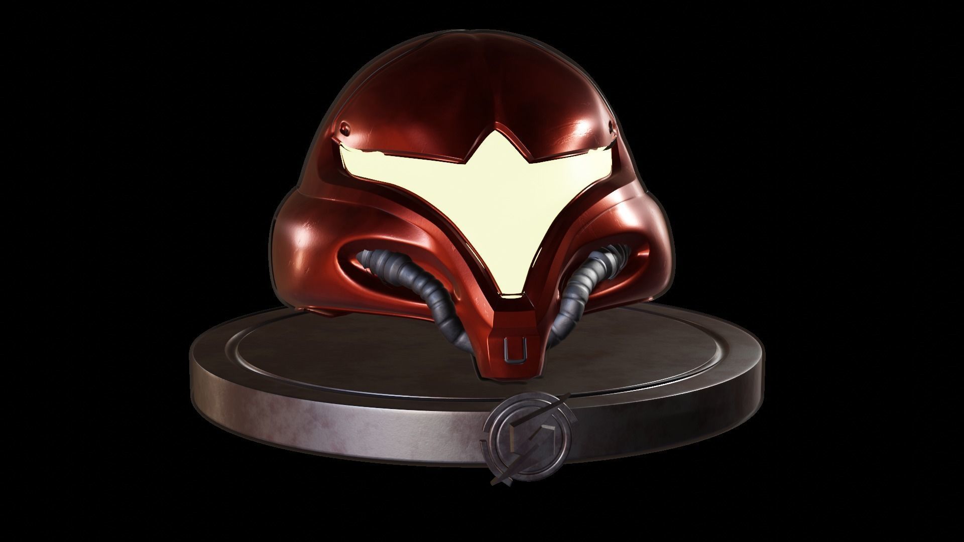 Metroid - Samus Aran helmet 3D model | CGTrader