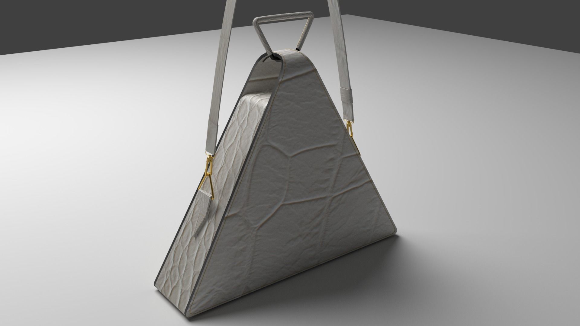 The Triangular Handbag catchy and Luxury 3D model | CGTrader
