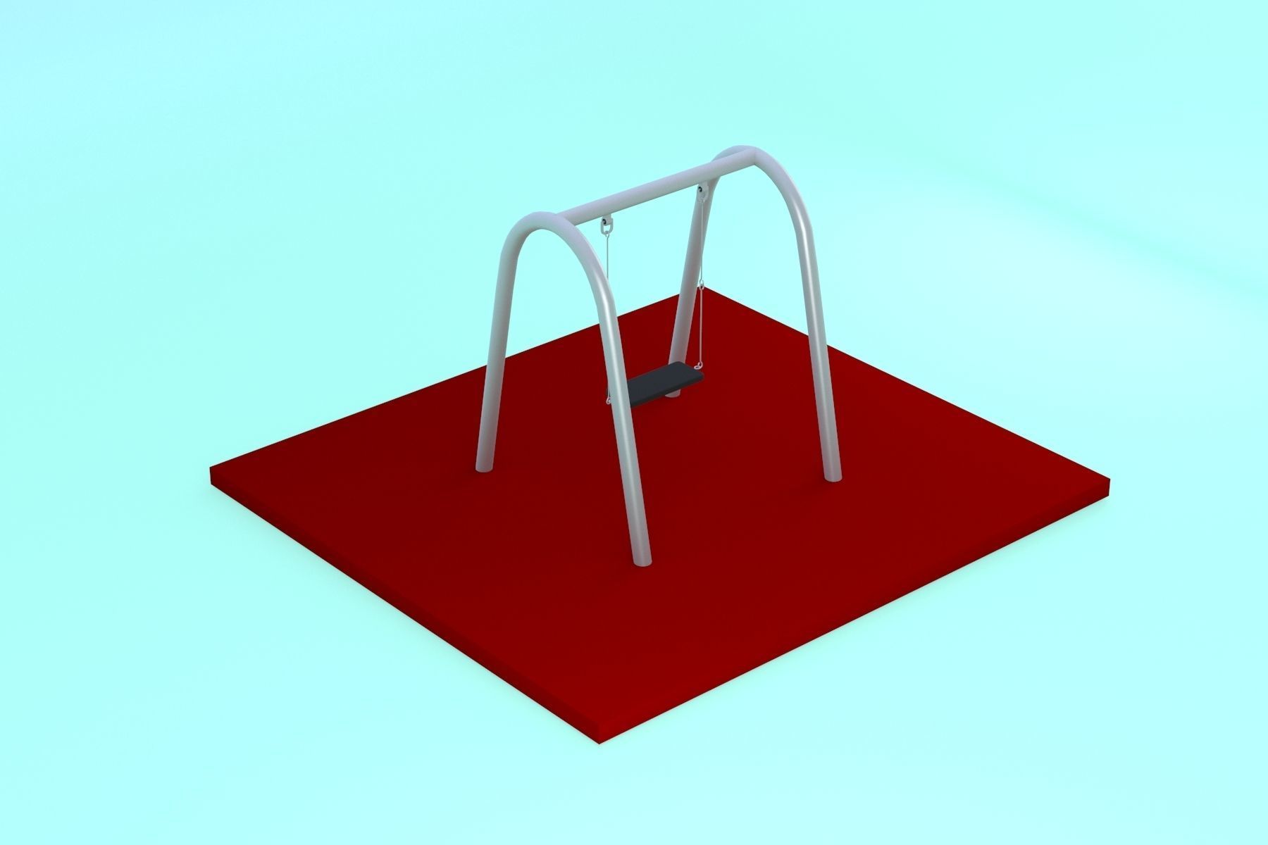 Swing Jhoola free 3D model animated rigged | CGTrader